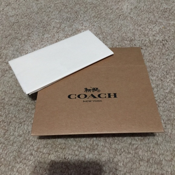 Coach | Bags | New Brown Coach Gift Box W Tissue Paper | Poshmark